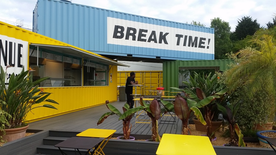 Compass - Espace de pause en containers - CAPSA Container