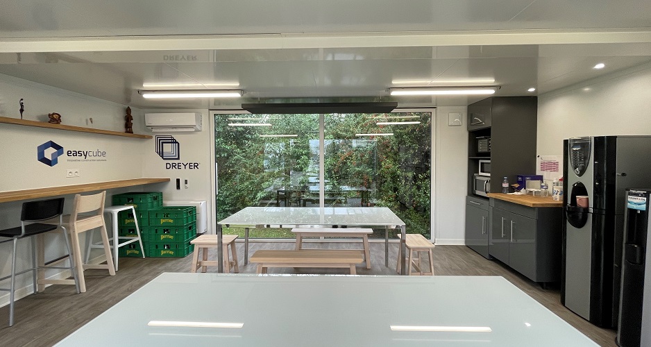 GROUPE DREYER - Réfectoire en containers - CAPSA Container