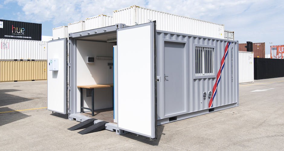 BCA - Container transformé en atelier - CAPSA CONTAINER