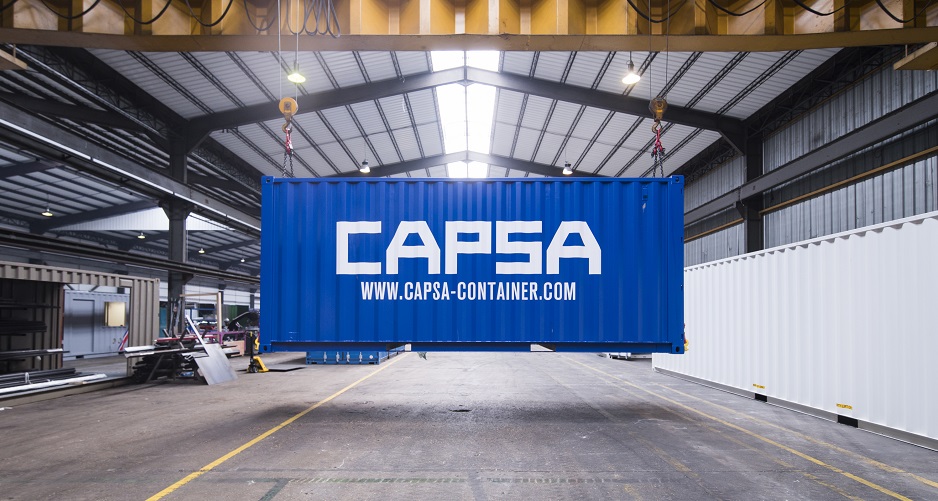 Transformation de containers maritime à Lyon - CAPSA Container