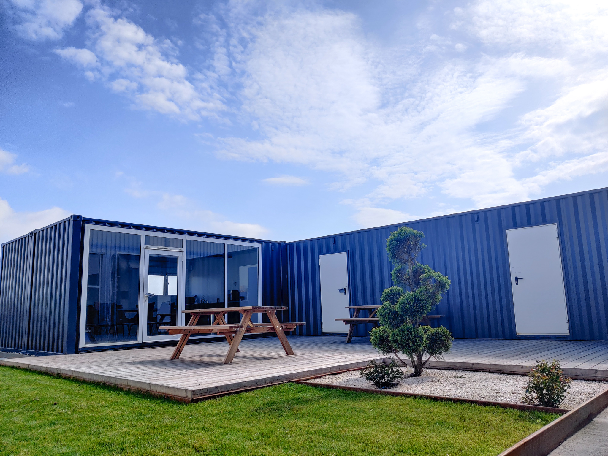 Construction modulaire sociale - CAPSA Container