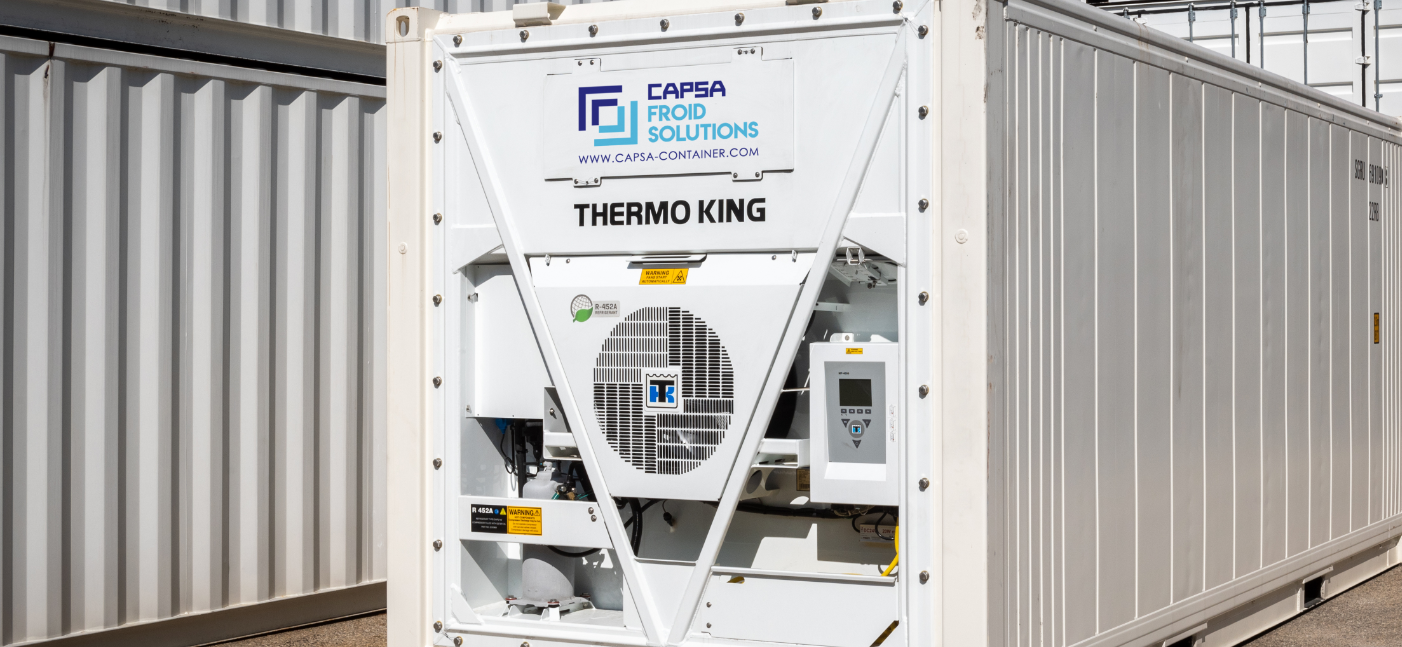Container 10 pieds Reefer - CAPSA Froid Solutions - solutions frigorifiques