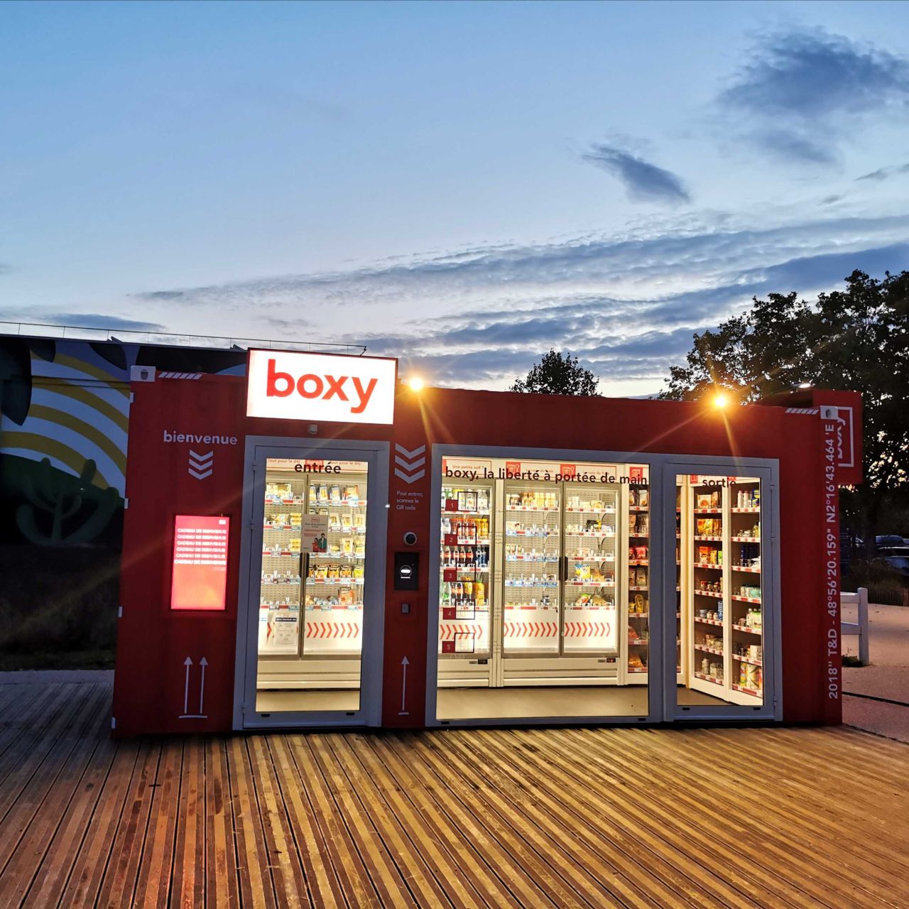 BOXY| Magasin autonome en container | CAPSA CONTAINER