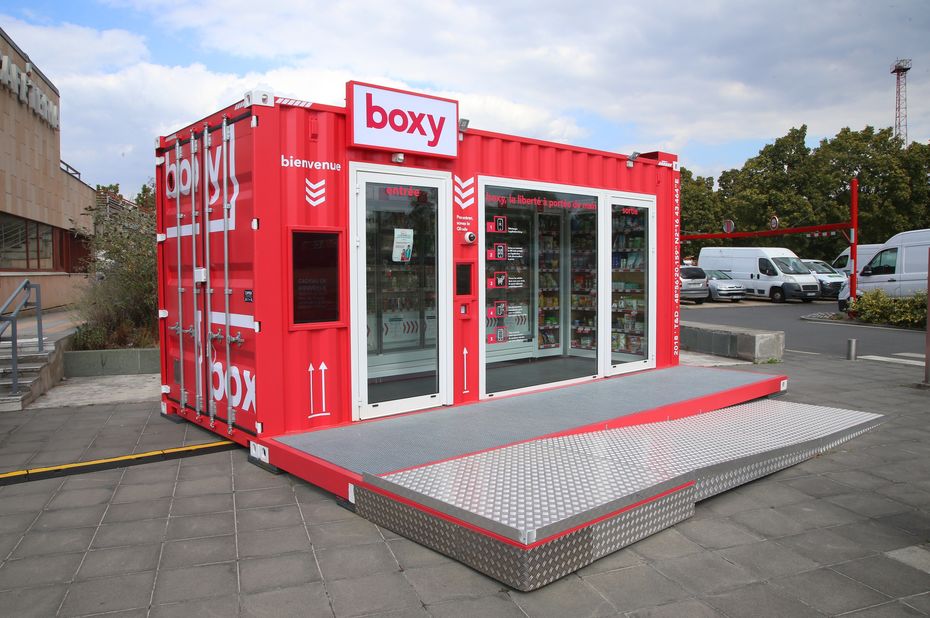 BOXY| Magasin autonome en container | CAPSA CONTAINER