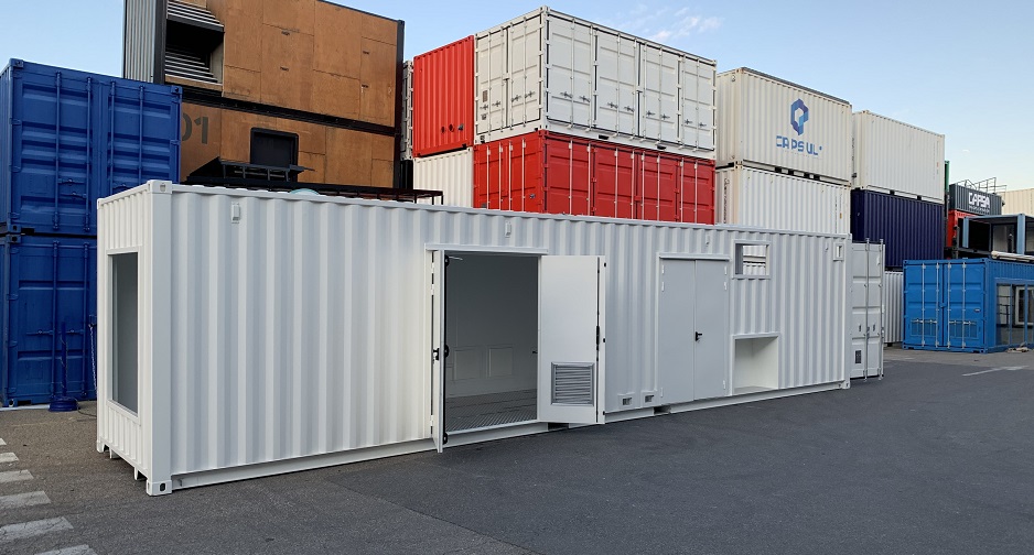 Intégration industrielle - Traitement d'air en container - CAPSA Container