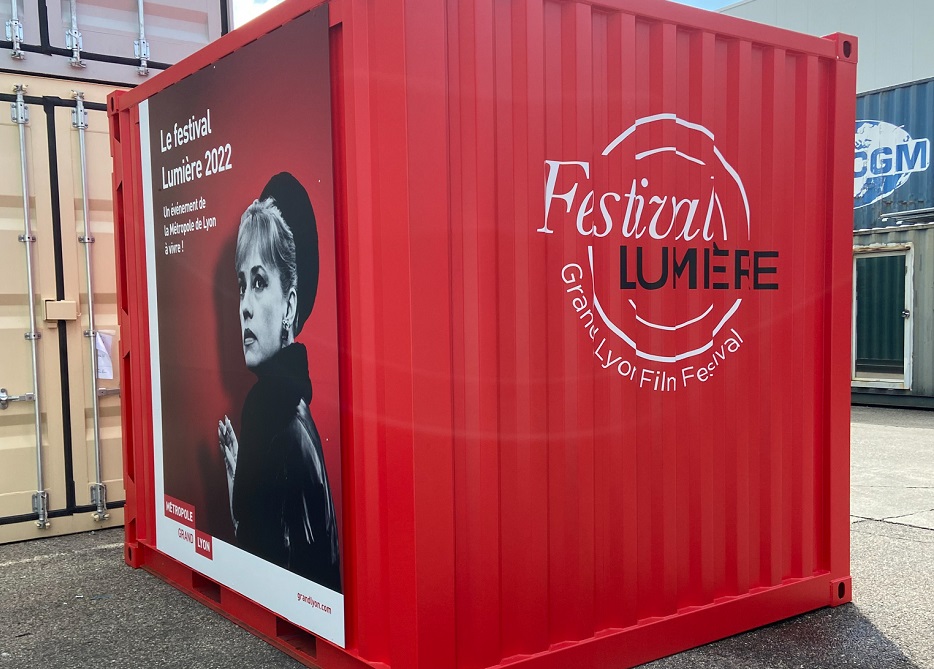 FESTIVAL LUMIERE - Containers signalétique - CAPSA Container