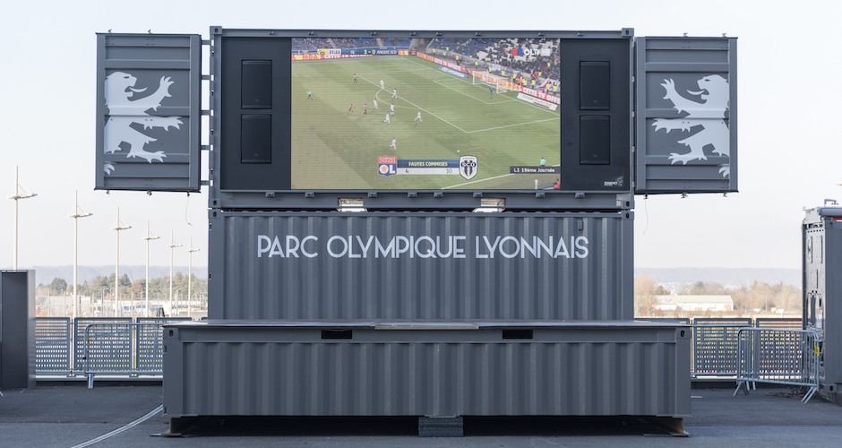 Les containers transformés pour les clubs sportifs - CAPSA CONTAINER