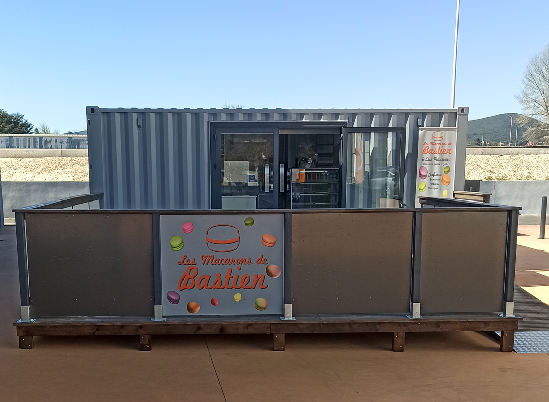 Magasin en containers - CAPSA Container