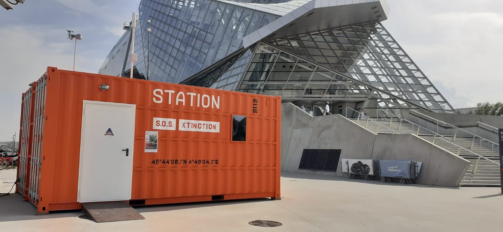 Musée des Confluences - Containers pour exposition - CAPSA Container
