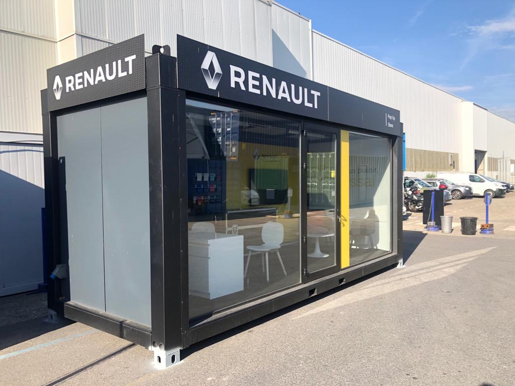 Container transformé | Container stand | CAPSA Container