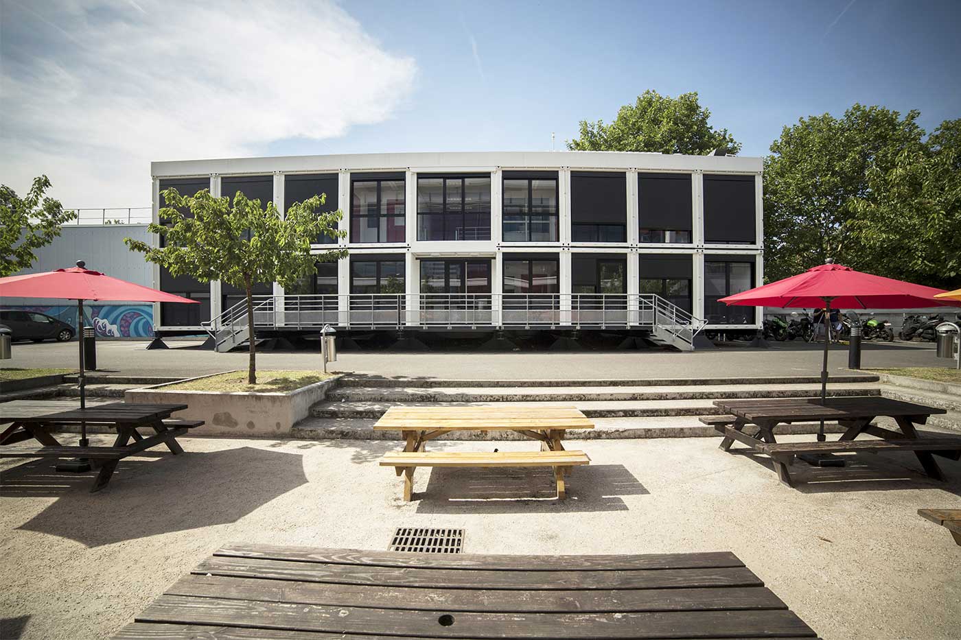 Containers pour une Ecole/Crèche Modulaire - CAPSA