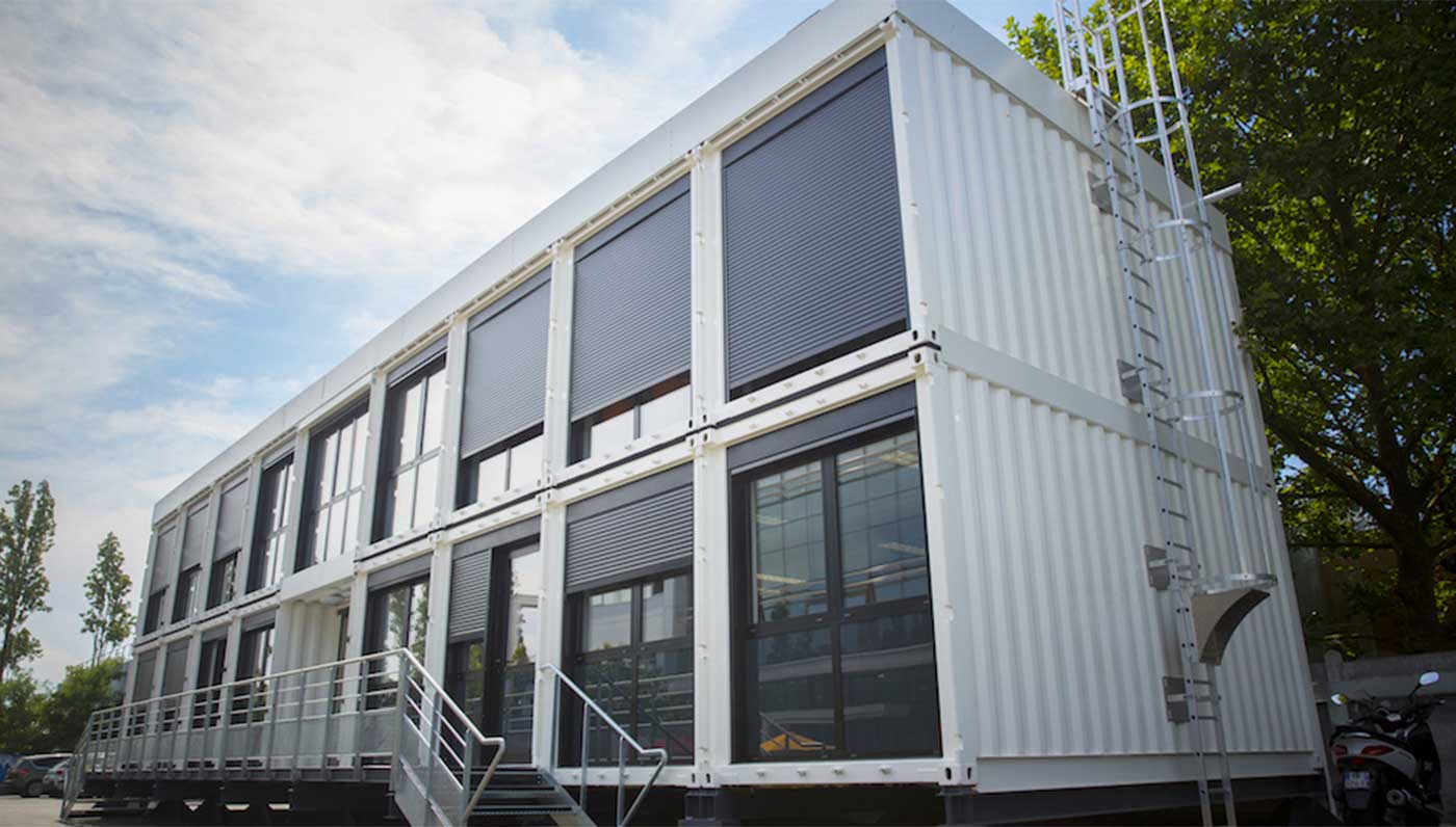 Containers pour une Ecole/Crèche Modulaire - CAPSA