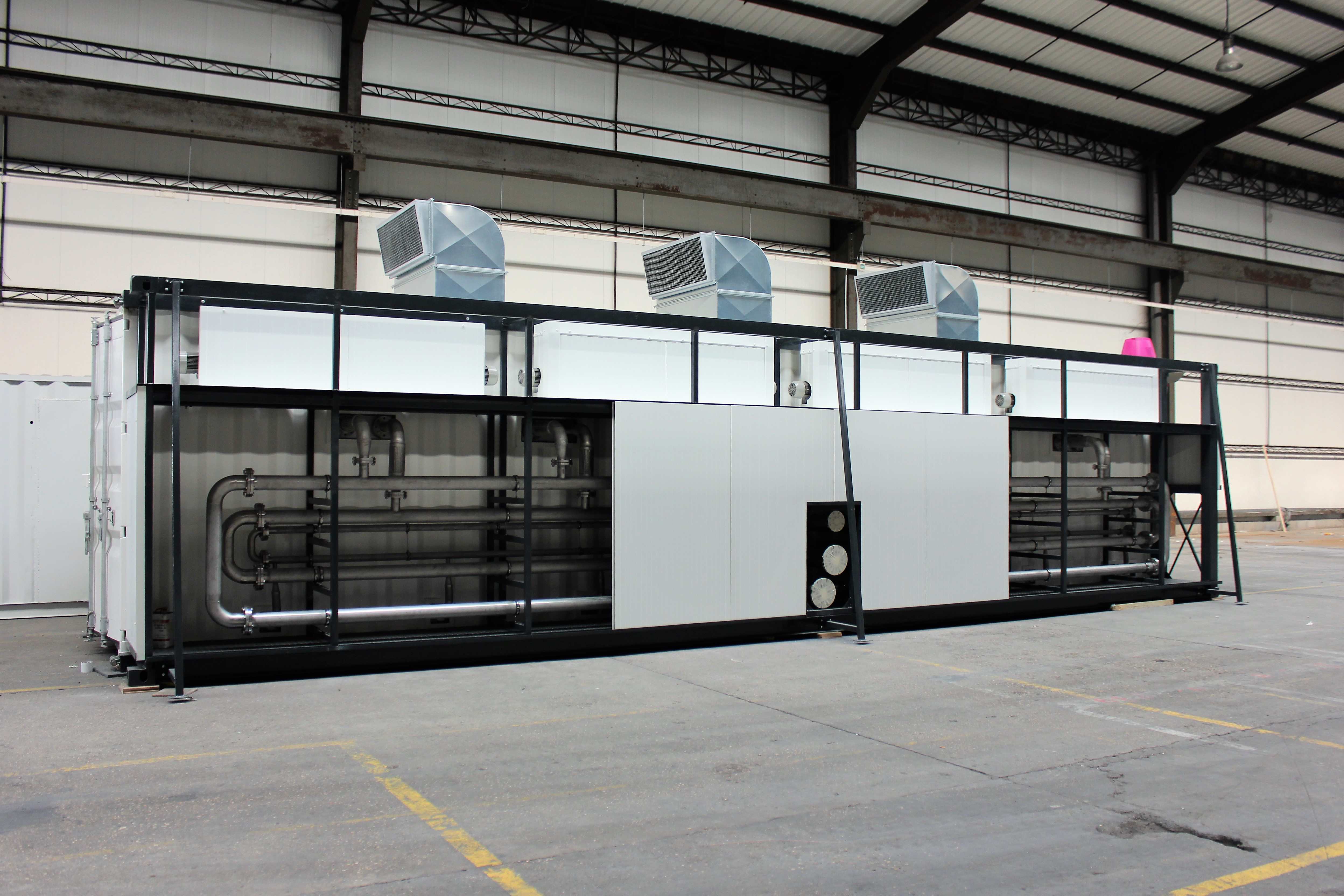 Containers pour Bâtiment Industriel Modulaire - Usine Mobile - CAPSA