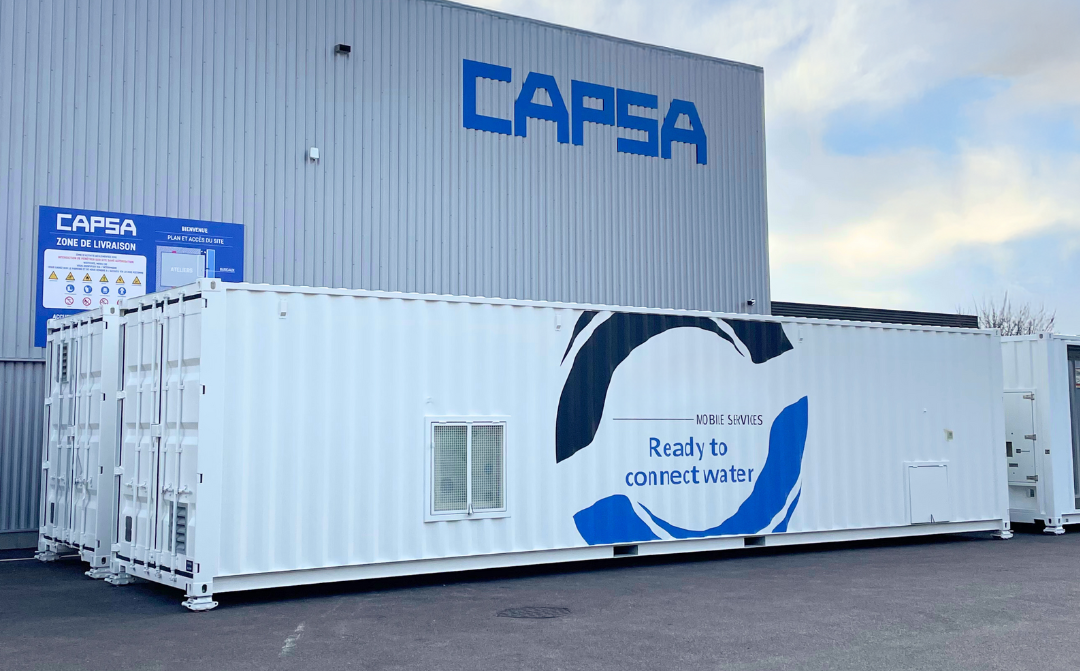 Traitement de l’eau par containers - CAPSA