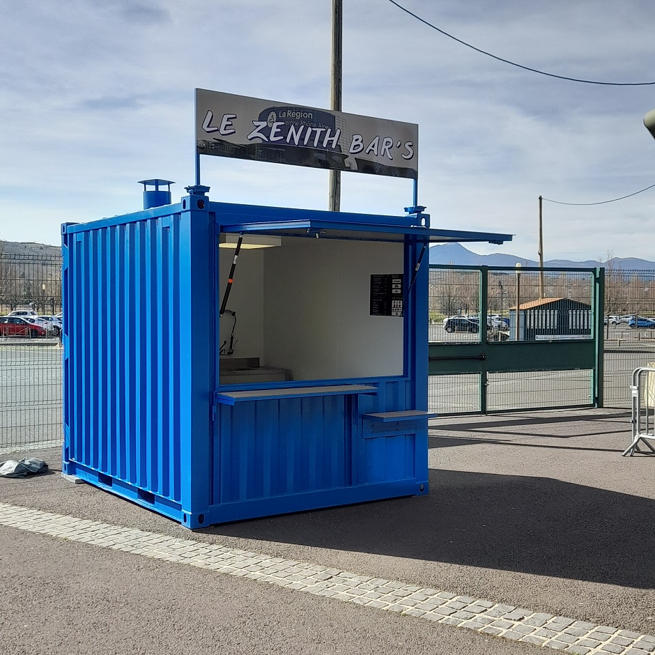Container snack et container bar - Zénith d'Auvergne - CAPSA