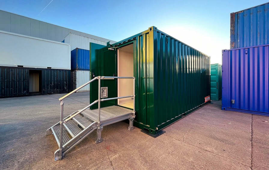 Containers aménagés pour l'industrie - Secteur énergie - CAPSA