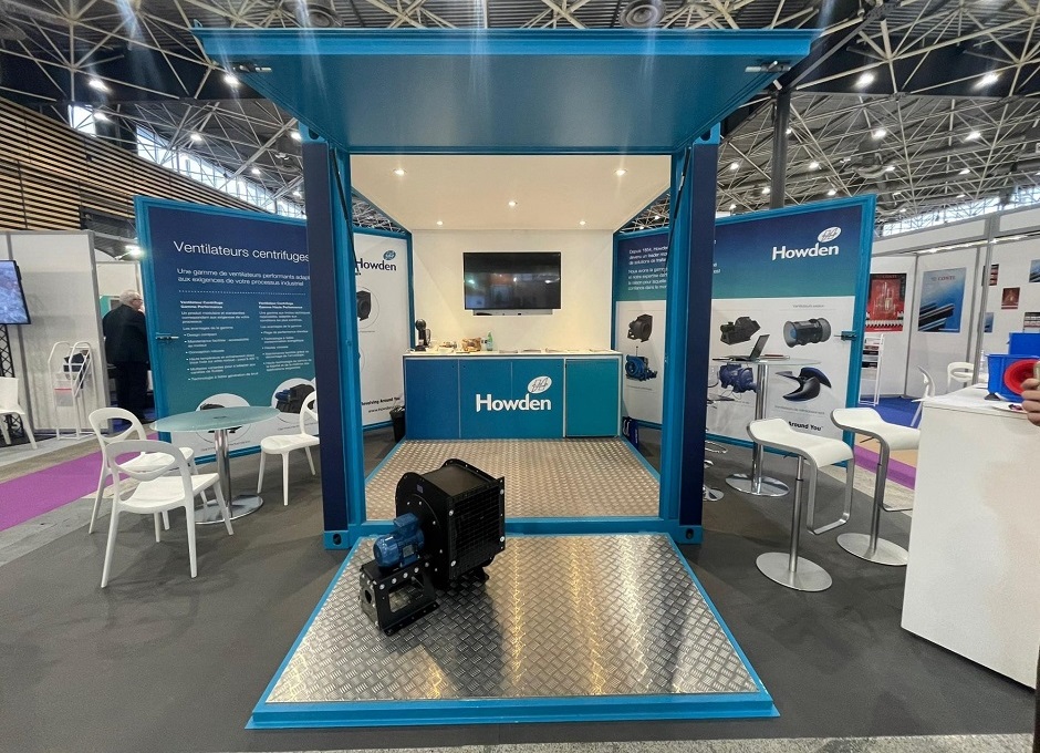 Container 10 pieds stand - Howden Solyvent - CAPSA Container