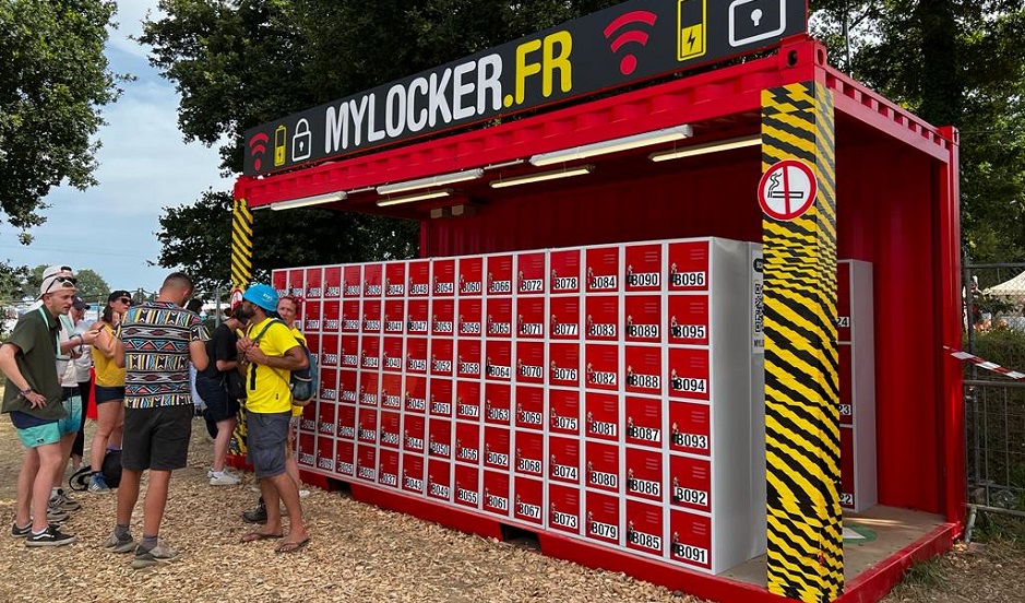 Casiers lockers en containers - FRENCH LOCKER - CAPSA Container