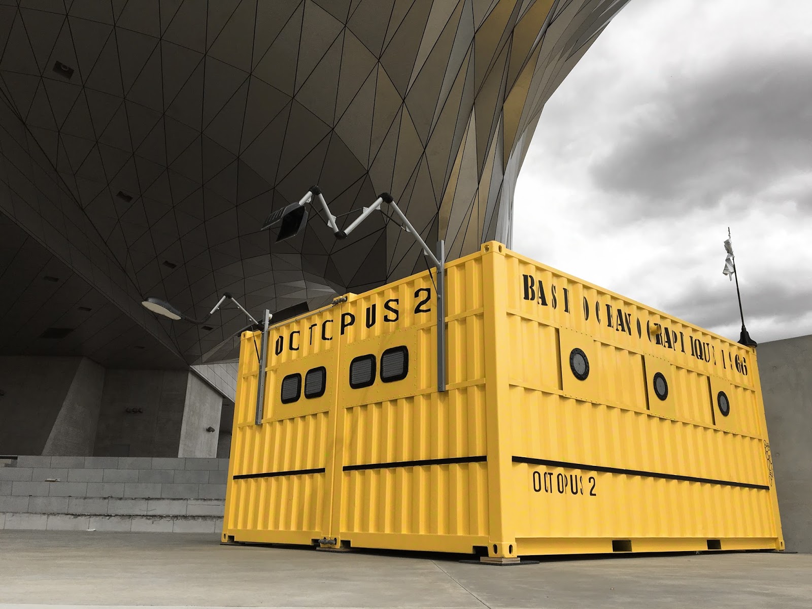 Containers pour exposition - Musée des Confluences - CAPSA Container