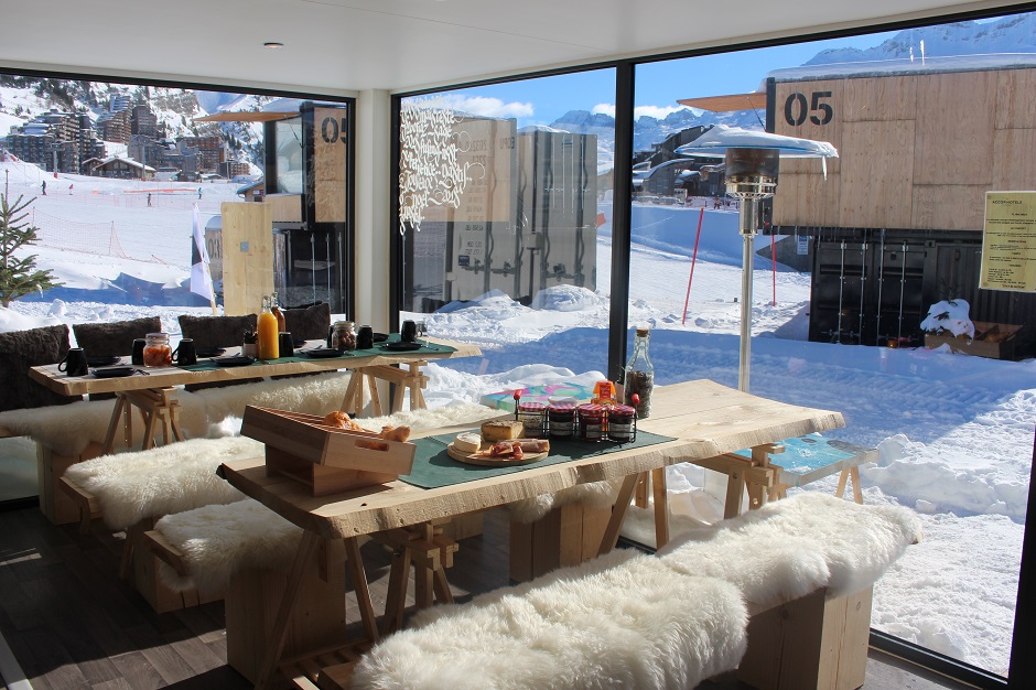 Location de containers pour les stations de ski - CAPSA Container