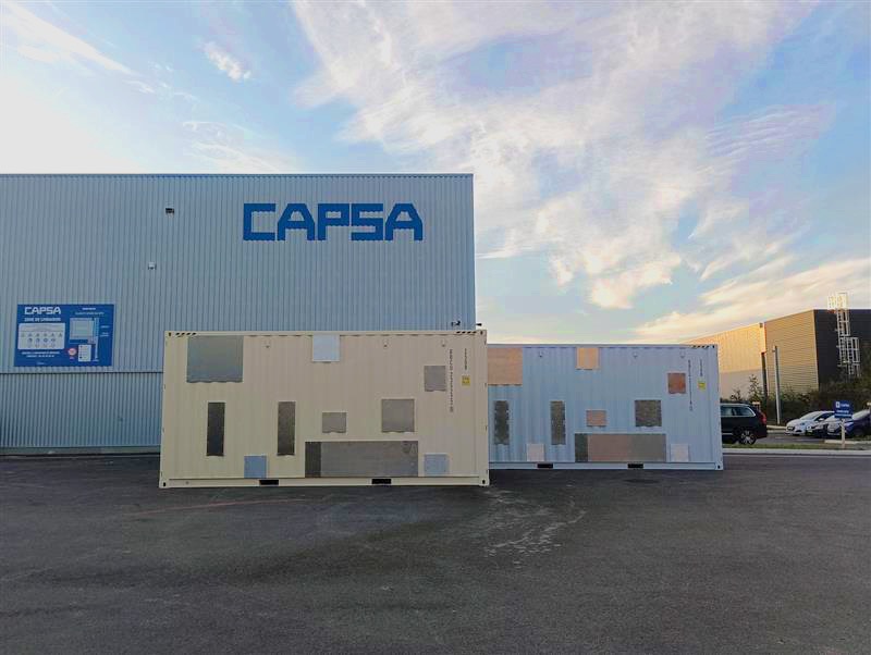 Unités de revalorisation du plastique en containers - CAPSA