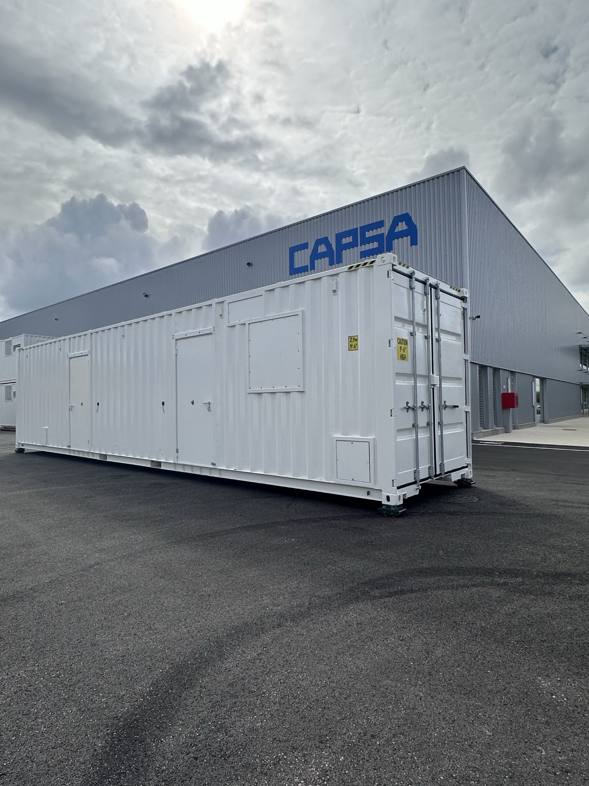 Container aménagé en laboratoire - CAPSA Container