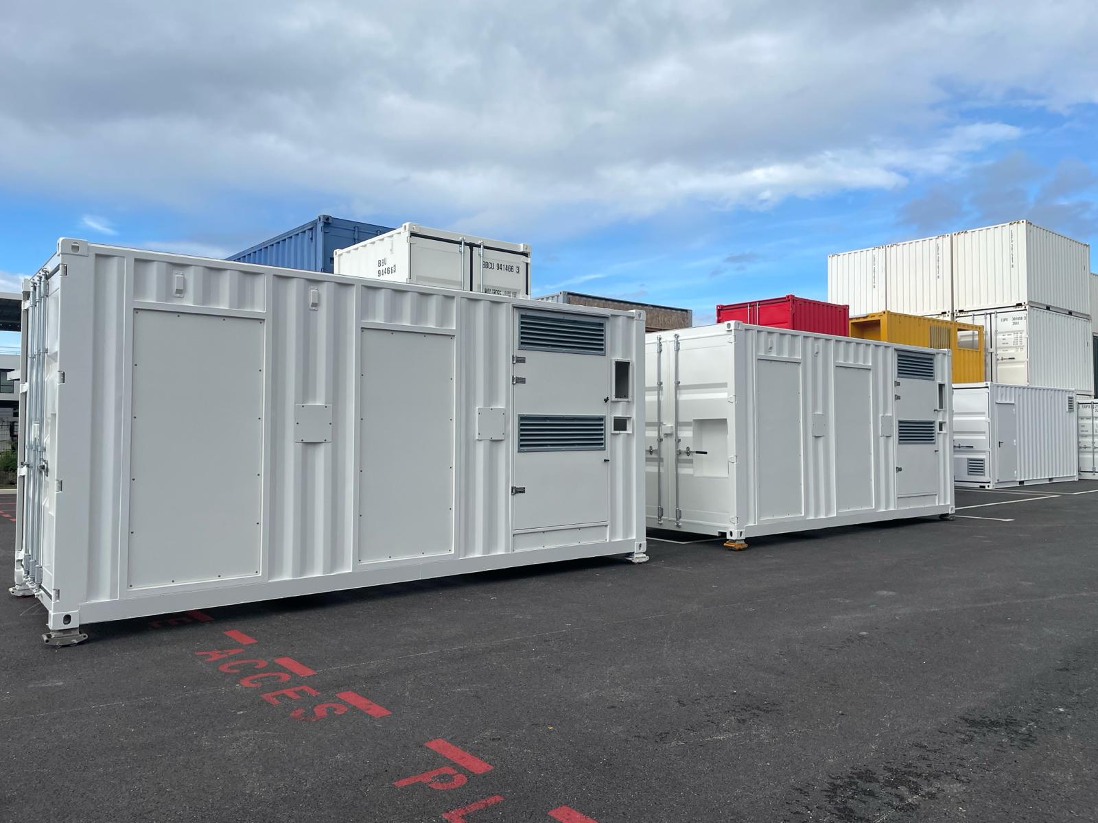 Local électrique en container - CAPSA Container