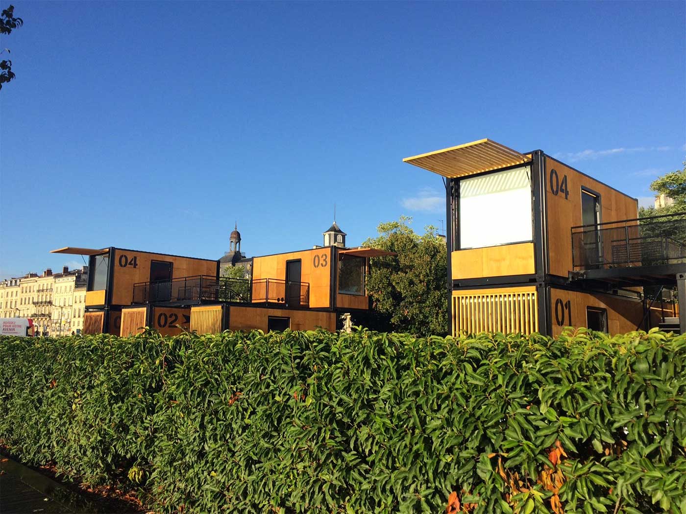 Containers aménagés pour Maison Modulaire - CAPSA