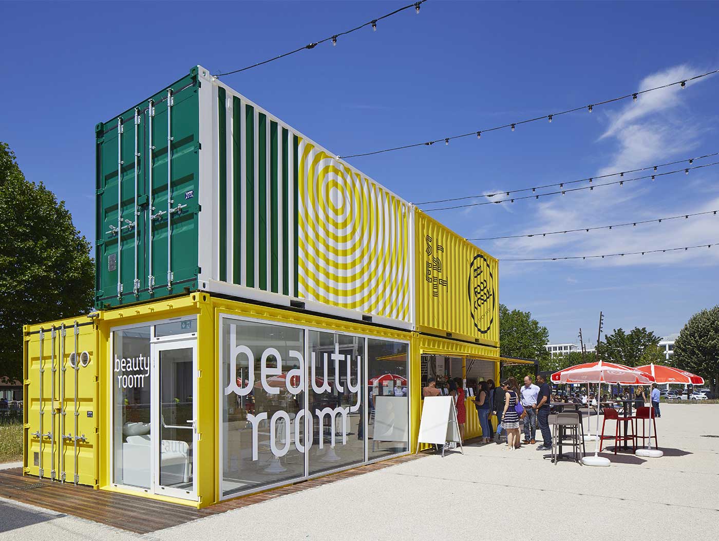 Container restaurant - solutions de containers sur mesure - CAPSA